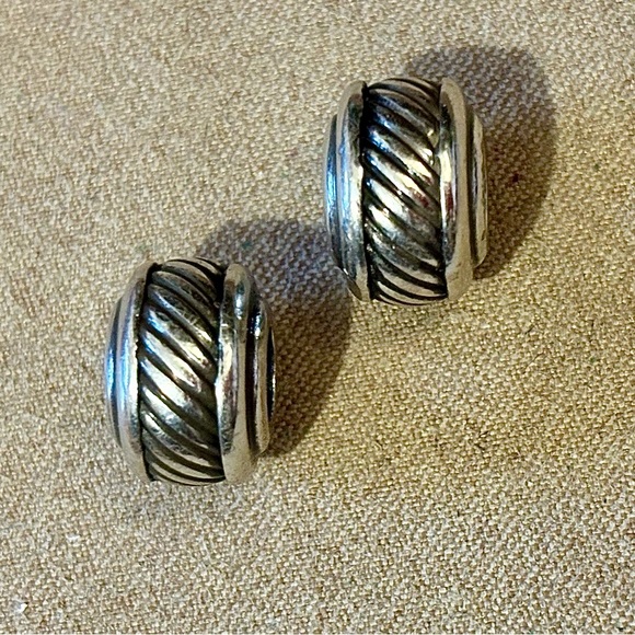 Brighton | Jewelry | Two Brighton Lined Stoppers In Silver Wide With ...